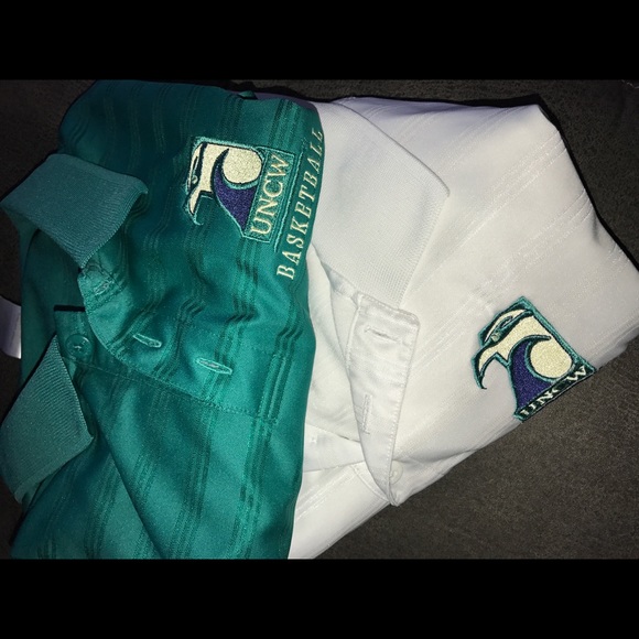 adidas | Shirts | Mens Uncw Wilmington Polo Shirts Adidas | Poshmark